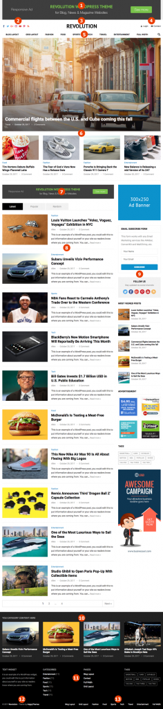 Revolution - FreshThemes