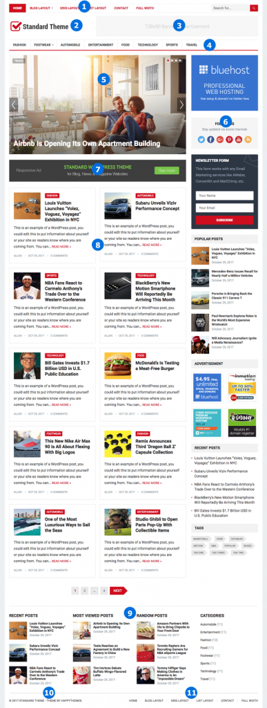 Standard - FreshThemes