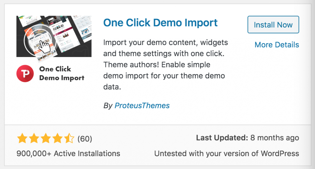 How to import demo content - FreshThemes