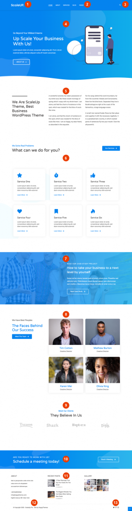 ScaleUp - FreshThemes